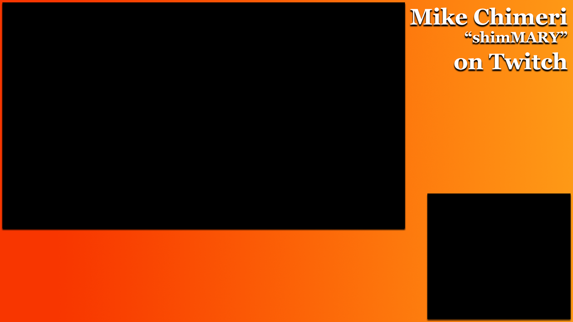 My Twitch setup | MikeChimeri.com